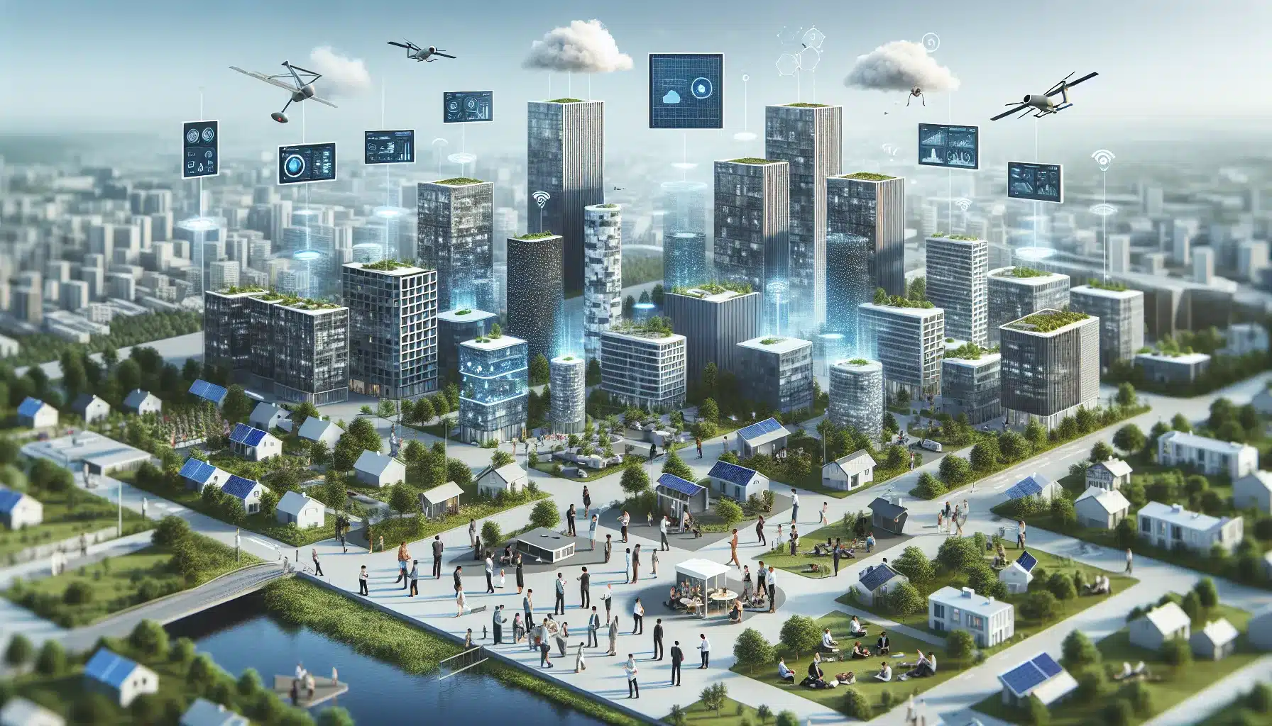 Satellitter og overvåkning av energiforbruk: Bygger smartere byer med ...